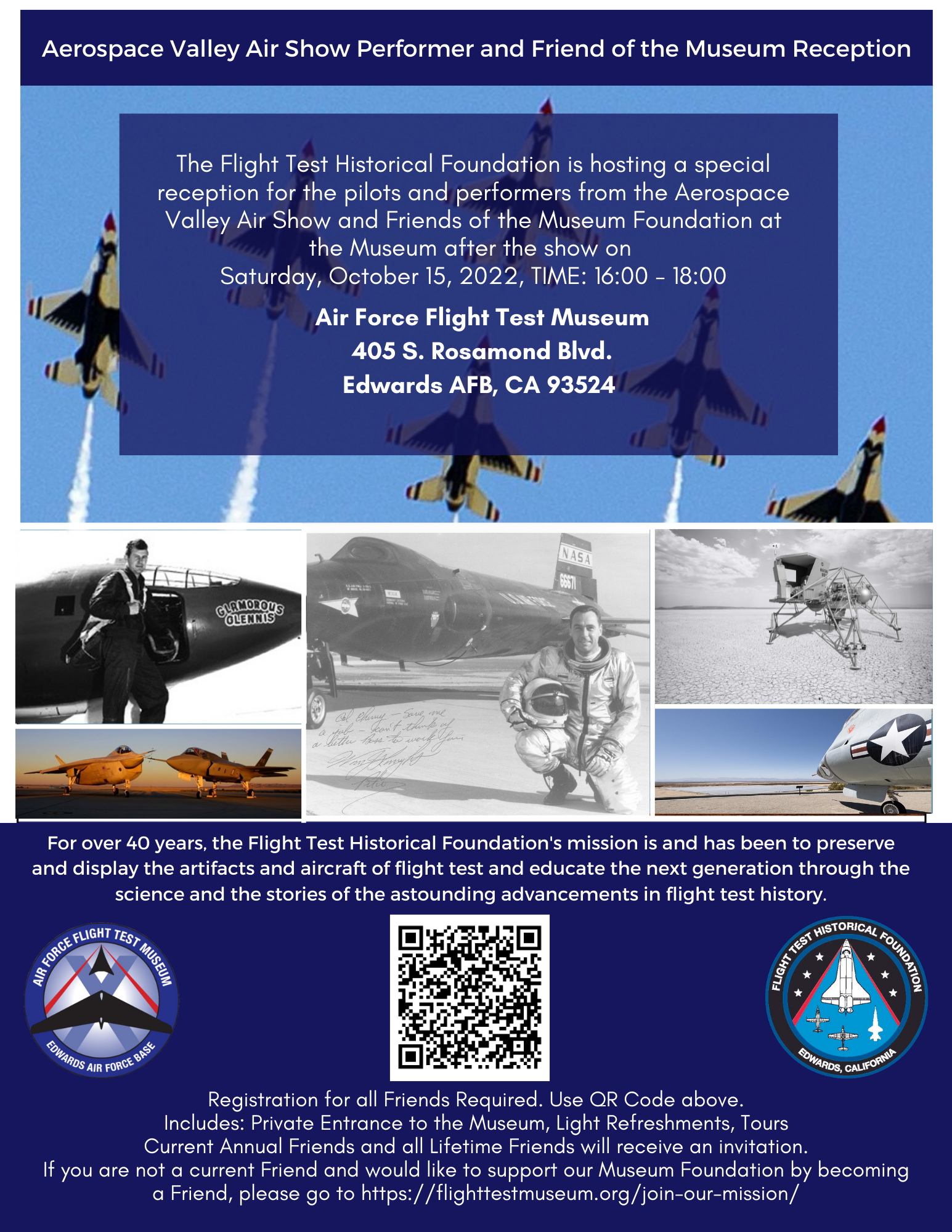 Events – FLIGHT TEST MUSEUM FOUNDATION